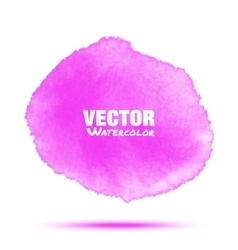 Bright violet watercolor paint strokes Royalty Free Vector Image ...