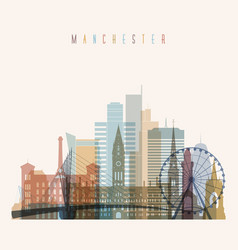 Manchester & Skyline Vector Images (53)