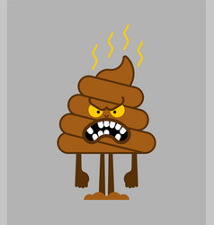 Angry Poo Emoji Vector Images (76)