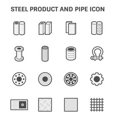Steel beam icon Royalty Free Vector Image - VectorStock