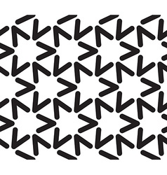 Monochrome hexagonal triangle pattern design Royalty Free Vector Image - VectorStock