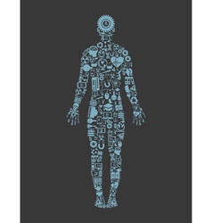 Man of a science Royalty Free Vector Image - VectorStock
