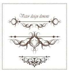 Decorative page border Royalty Free Vector Image