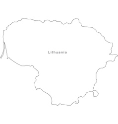 Lithuania, Map & Outline Vector Images (45)