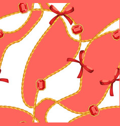 Red seamless pattern Royalty Free Vector Image