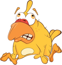 Winking chicken Royalty Free Vector Image - VectorStock