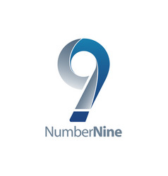 Letter q or number 9 construction logo icon Vector Image