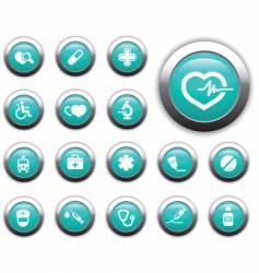 Medical and health care icons Royalty Free Vector Image
