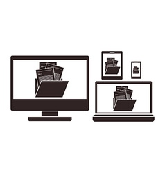 Data files Royalty Free Vector Image - VectorStock