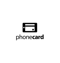 Mobile shop logo design concept Royalty Free Vector Image