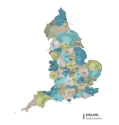 Hampshire map Royalty Free Vector Image - VectorStock