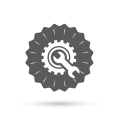 Repair tool sign icon Service symbol Royalty Free Vector