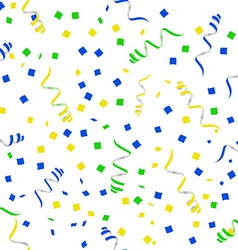 Party streamers Silhouette Surprise Royalty Free Vector Image - VectorStock