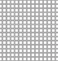 Seamless waffle texture black and white Royalty Free Vector