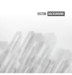 Light grey geometric background Royalty Free Vector Image