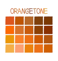 Orange Tone Color Shade Background with Code Vector Image