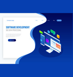 Program coding Royalty Free Vector Image - VectorStock