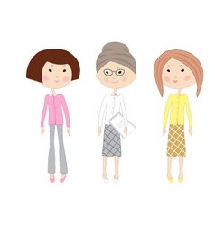 Woman cartoon Royalty Free Vector Image - VectorStock