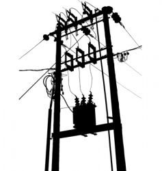 Electrical & Substation Vector Images (over 110)
