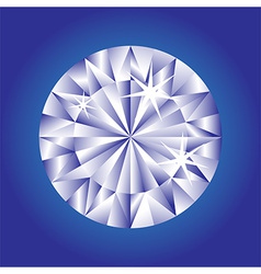 Star shape in diamonds Royalty Free Vector Image