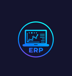 Erp stickers Royalty Free Vector Image - VectorStock