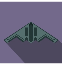 Sukhoi su57 stealth fighter jet aircraft Vector Image