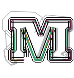 M Vector Images (over 4,100) - VectorStock