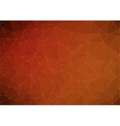 Teal orange abstract background with triangle Vector Image