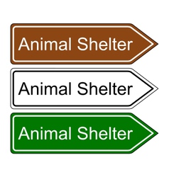 Traffic sign for dogs Royalty Free Vector Image