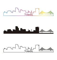 Toledo & Skyline Vector Images (22)