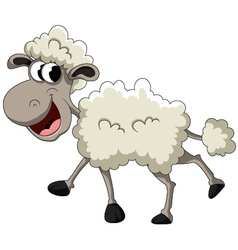 Scared sheep Royalty Free Vector Image - VectorStock