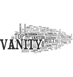 Vanity Vector Images (over 950)