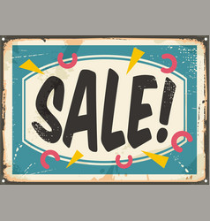 Halloween costumes shop vintage advertising sign Vector Image