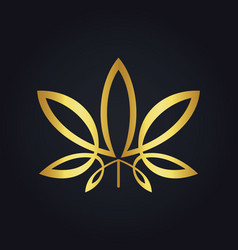 Gold, Cannabis & Leaf Vector Images (13)