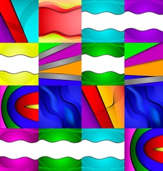 Set of sixteen line light rays Vector Image by Barmaleeva - Image ...