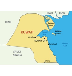 Florida - map Royalty Free Vector Image - VectorStock