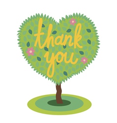 Awesome floral design Thank you Royalty Free Vector Image