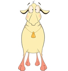 Scared sheep Royalty Free Vector Image - VectorStock