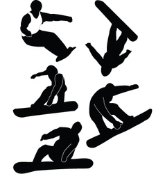 Snowboarding Royalty Free Vector Image - VectorStock