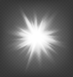 White explosion Royalty Free Vector Image - VectorStock