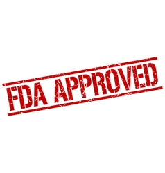 Fda approved stamp Royalty Free Vector Image - VectorStock