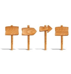 Sign on a stick Royalty Free Vector Image - VectorStock
