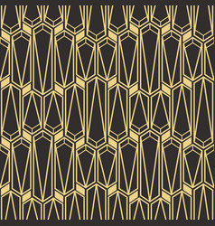 Seamless art deco background texture pattern Vector Image