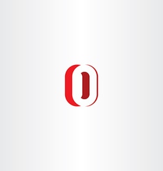 Letter O logo icon design template elements Vector Image