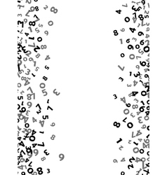 Abstract math number background Royalty Free Vector Image