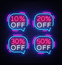 Off sign neon label Royalty Free Vector Image - VectorStock