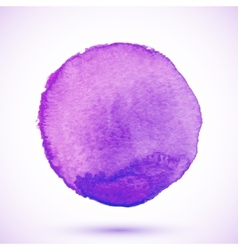 Bright violet watercolor paint strokes Royalty Free Vector Image ...