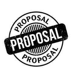 Proposal rubber stamp Royalty Free Vector Image