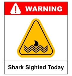 Beach warning flags types Royalty Free Vector Image