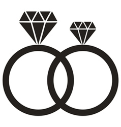 Gems and diamonds isolated icons set Royalty Free Vector